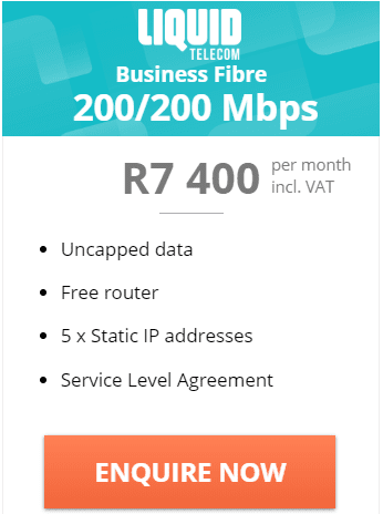 Liquid Telecom Neobroadband fibre internet deals