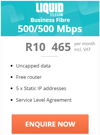Liquid Telecom Neobroadband fibre internet deals