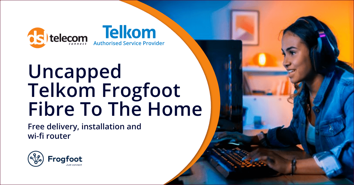 Telkom Frogfoot fibre to the home deals