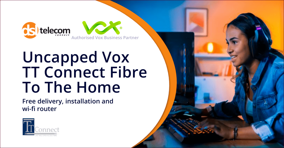 Vox TT Conect uncapped fibre to the home deals