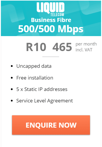 Liquid Telecom Neobroadband fibre internet deals