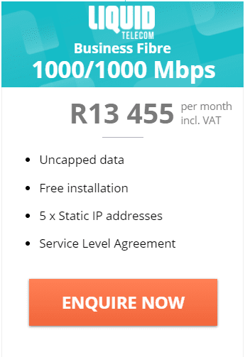 Liquid Telecom Neobroadband fibre internet deals